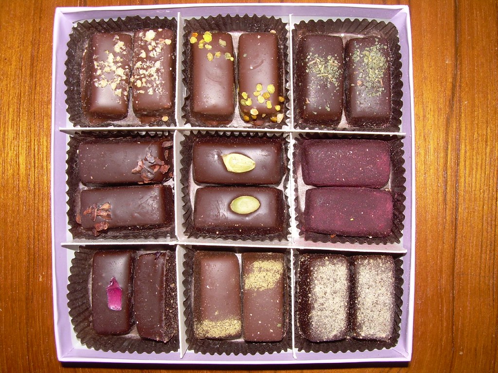 Exotic chocolate fillings - Schoki Welt